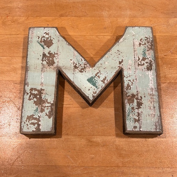 Accents | Wooden M Letter | Poshmark